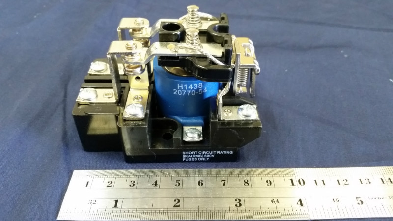 DPDT relay 20 kW RF rating